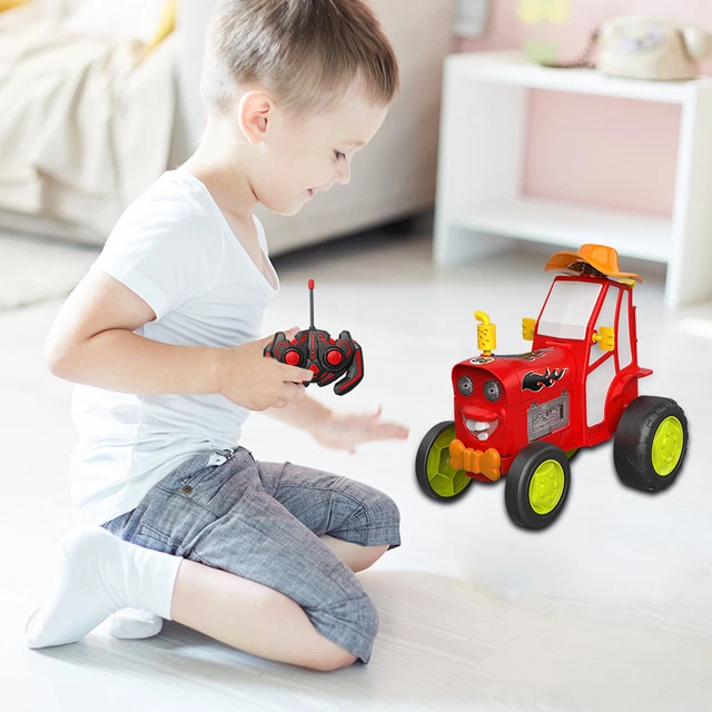 CRAZY JUMPING CAR Toy Wireless Electric Car Toys with LED Lights for ...