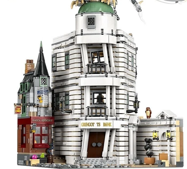 LEGO 76417 GRINGOTTS Wizarding Bank Building Only New No Figs Vault Or ...