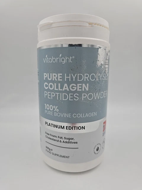 COLLAGEN POWDER FOR Women & Men 500g, 50 Servings Highly Bioavailable ...