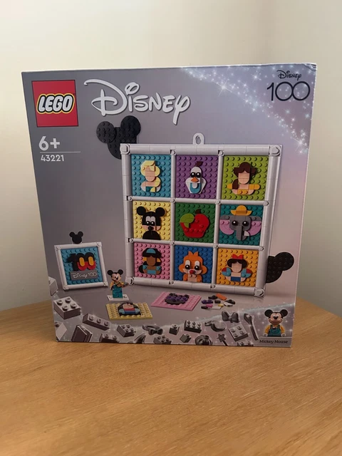 LEGO DISNEY: 100 Years of Disney Animation Icons (43221) New & Sealed £ ...