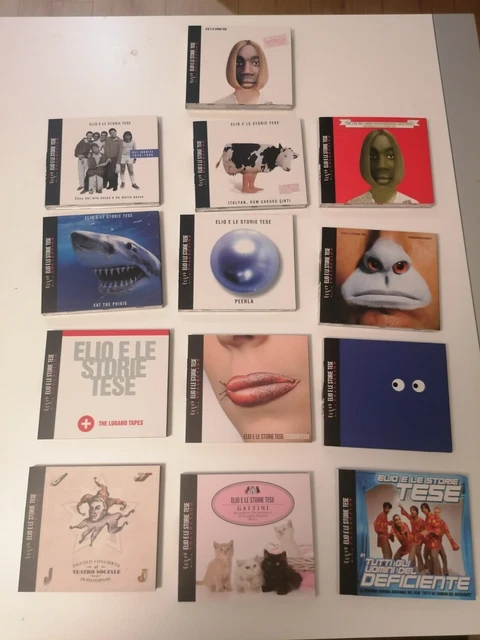 ELIO E LE Storie Tese Box Cofanetto 11 Cd + 3 Dvd Discografia Completa ...