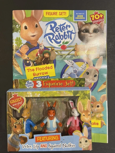 CBEEBIES PETER RABBIT Magazine No.89 With Peter Lily And Squirrel ...