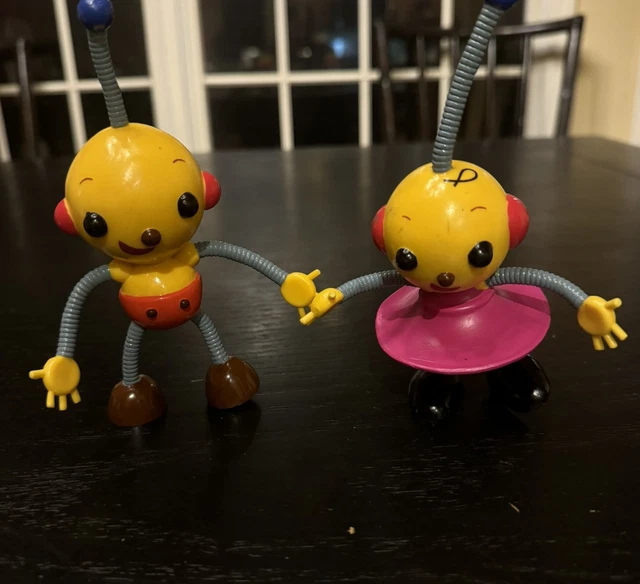 DISNEY ROLIE POLIE Olie & Zowie Applause 6" PVC Bendable Bendy Figure ...