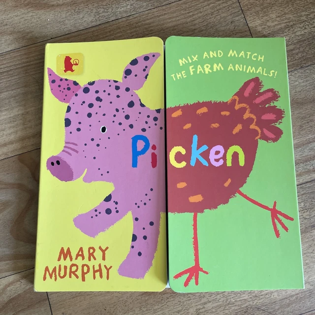 PICKEN: MIX AND Match the Farm Animals! by Mary Murphy (Board Book ...