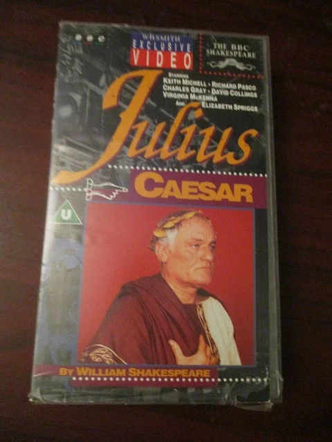 JULIUS CAESAR BBC Shakespeare VHS Video Tape (NEW) £4.99 - PicClick UK