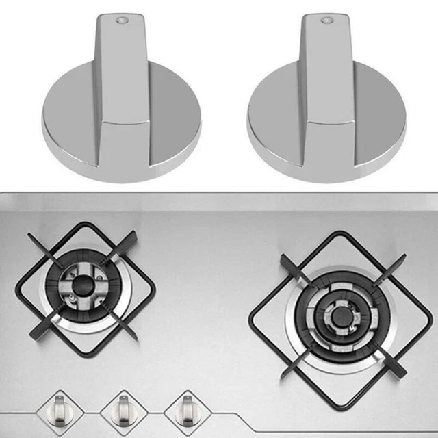 2/4PCS UNIVERSAL METAL Rotary Switch Control Knobs 6mm Replacement For ...