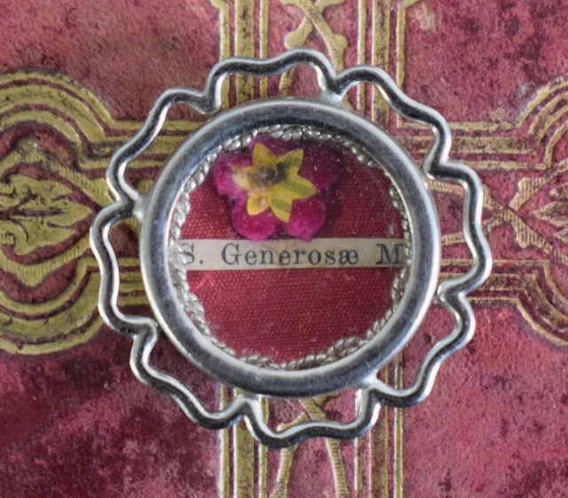 RELIC RELIQUARY RELIQUIA relicario reliquiario shrine S. GENEROSA ...
