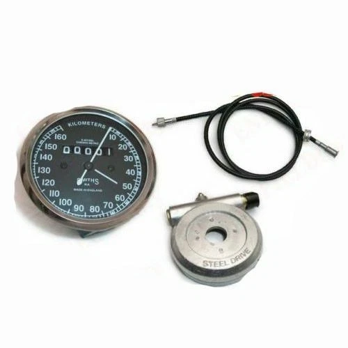 FOR ROYAL ENFIELD Replica Smiths Speedometer 160 Kph + Hub Drive & 54 ...