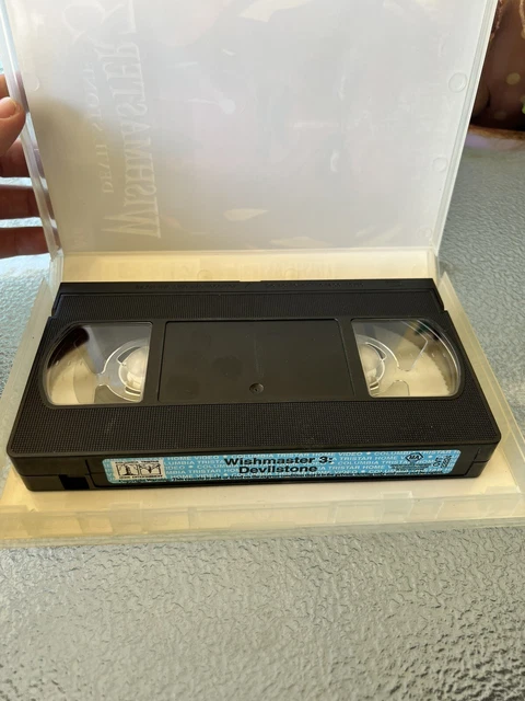 RARE WISHMASTER 3 Devil Stone Horror Movie VHS Video Ex Rental Tape £61 ...
