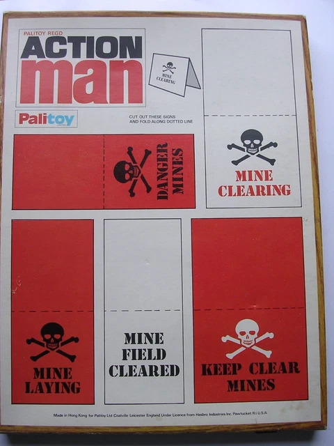 RARE PALITOY/G I Joe Action Man "Mine Detection" Set,Vgc. £207.66 ...