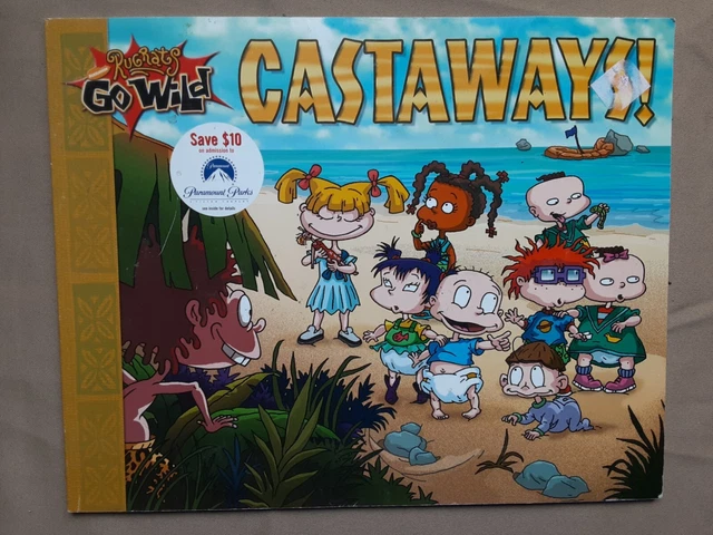 2003 NICKELODEON RUGRATS Go Wild Castaways Paperback Book £6.17 ...