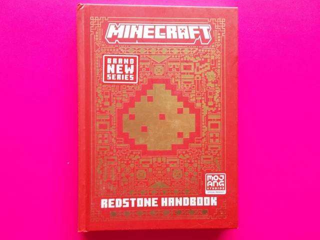 MINECRAFT - REDSTONE HANDBOOK - BRAND NEW SERIES By MOJANG **AS NEW EUR ...