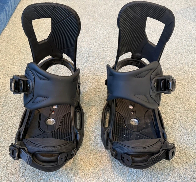 BURTON CARTEL EST Black Snowboard Bindings Men’s size Medium EUR 80,24 ...