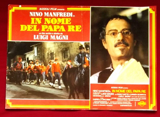 IN NOME DEL Papa Re Fotobusta Poster Affiche Luigi Magni Nino Manfredi ...