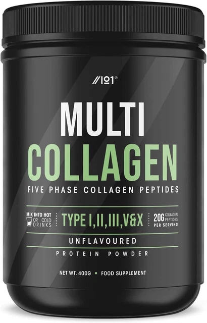MULTI COLLAGEN PROTEIN Powder (400g) - Types I, II, III, V & X ...