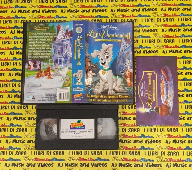 VHS FILM LILLI E IL VAGABONDO II cucciolo ribelle 2001 WALT DISNEY VS ...