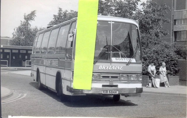 BUS PHOTO KIB6844 Brylaine, Boston Bedford YMT Duple Dominant II £0.80 ...