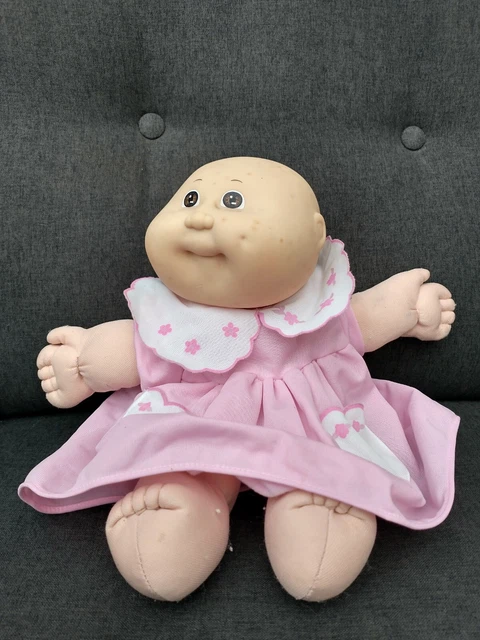 CABBAGE PATCH KIDS Doll Baby Bean Butt Baby CPK Doll TLC Pox Doll Head ...
