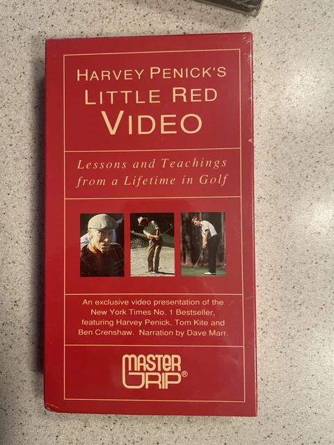 VTG HARVEY PENICK'S Little Red Video Lessons & Teachings of Golf VHS ...