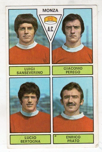 [LL] FIGURINA CALCIATORI Panini 1971/72 Monza Sanseverino Perego ...