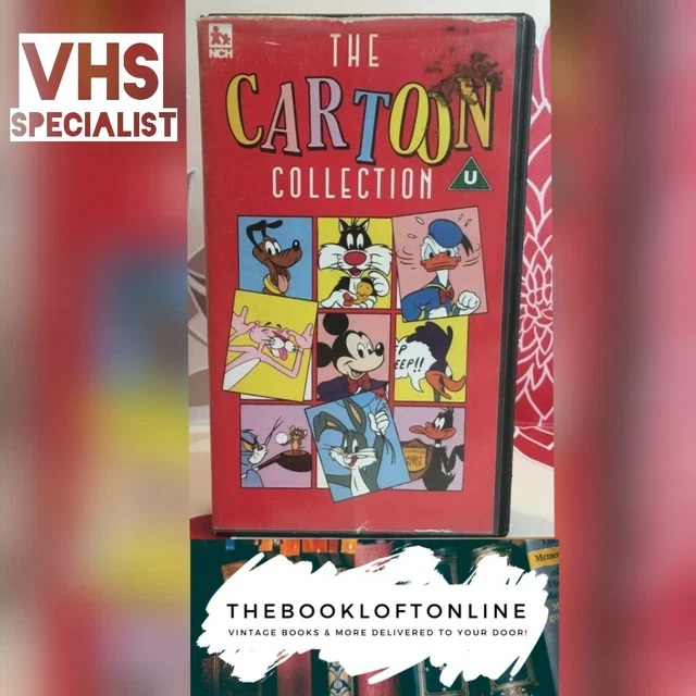THE CARTOON COLLECTION VHS Video Tape - Vintage Classic Collectable ...