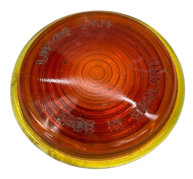 LUCAS L563 INDICATOR lens for Jaguar mk2/ Daimler v8 250 / xk 120/ 150 ...