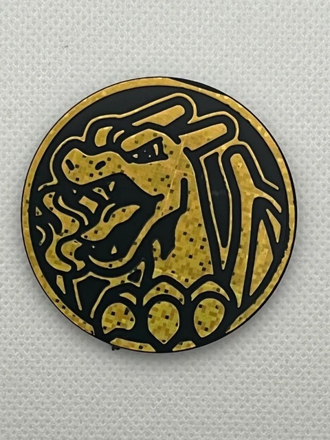 POKEMON 25TH ANNIVERSARY Celebrations TCG large Gold Charizard Coin ...