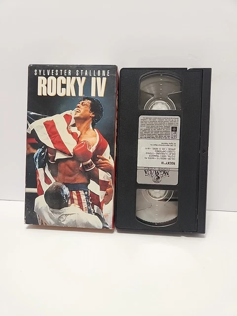 ROCKY IV (VHS, 2001) Boxing Action, Sylvester Stallone, Dolph Lundgren ...