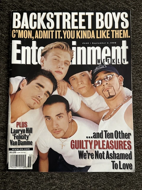 ENTERTAINMENT WEEKLY MAGAZINE #448 - Backstreet Boys September 4, 1998 ...