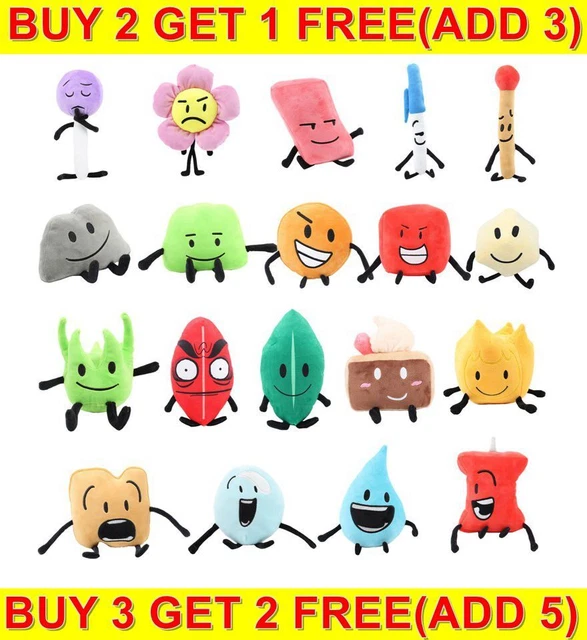 BATTLE FOR DREAM Island Plush Toys Bfdi Stuffed Doll Gifts For Kids and ...