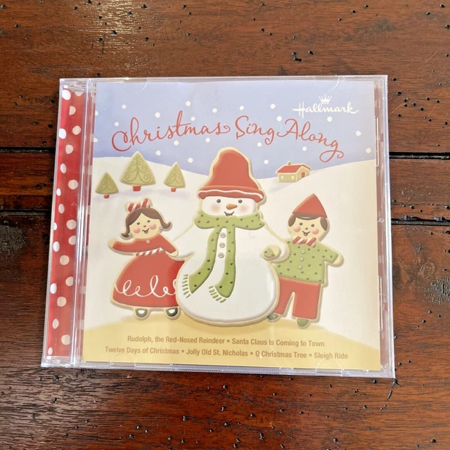 HALLMARK CHRISTMAS SING ALONG MUSIC CD 14 Holiday Songs 2005 Factory ...