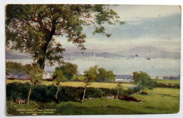POSTCARD - WARRENPOINT, CO. DOWN NORTHERN IRELAND, L. & N.W. Railway ...