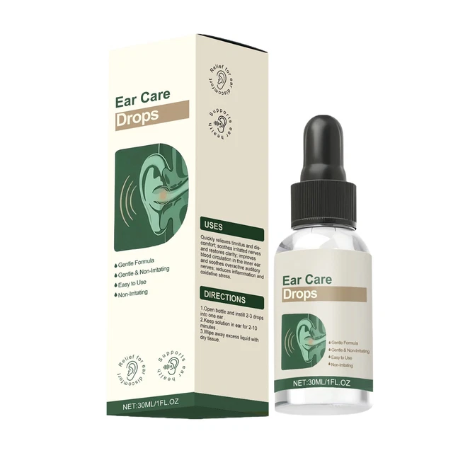 MOISTURIZING EAR DROPS Itchy Ear Drops 30ml Flush Solution Soothing £9. ...