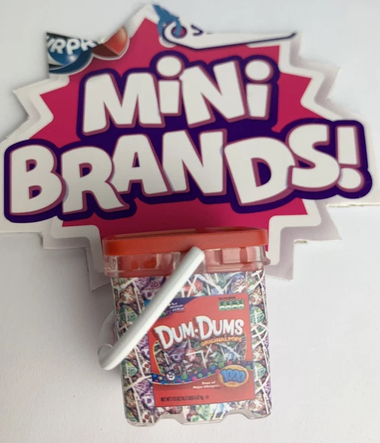 *ZURU MINI BRANDS Collectible Toy* Dum Dums Bucket £3.53 - PicClick UK