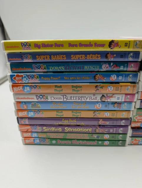 DORA THE EXPLORER Nick Jr. Nickelodeon DVD Lot of 24 Mega Lot $79.99 ...