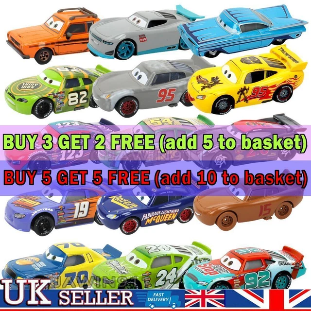 LIGHTNING MCQUEEN DISNEY Pixar Cars 1:55 Diecast Metal Car Toys Gift ...