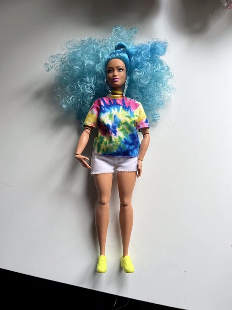BARBIE CURVY EXTRA 4 Articulated Jointed Fashionista Posable “Made To ...