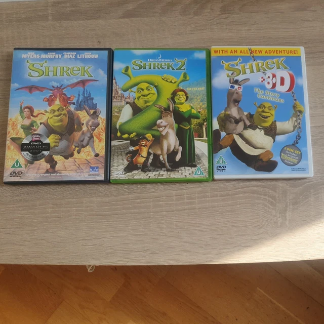 SHREK DVD COLLECTION £4.99 - PicClick UK