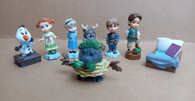 DISNEY ANIMATOR’S COLLECTION Mini Frozen PlaySet figures. 8 pieces. £9. ...