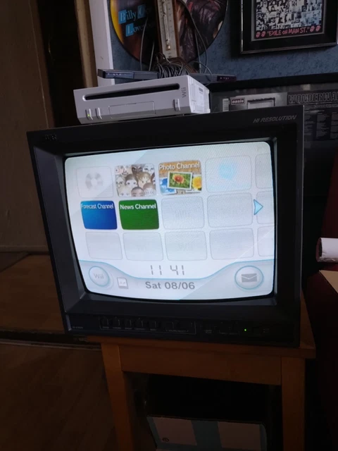 PRO CRT MONITOR Ideal For Retro Gaming JVC TM-H140PN FULLY TESTED ...