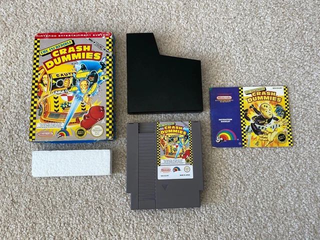 *RARE* THE INCREDIBLE Crash Dummies - Nintendo NES PAL A - Boxed with ...