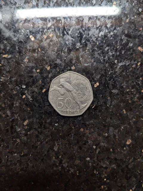 RARE ROGER BANNISTER Running Leg and Stopwatch 2004 50p Circulated Coin ...