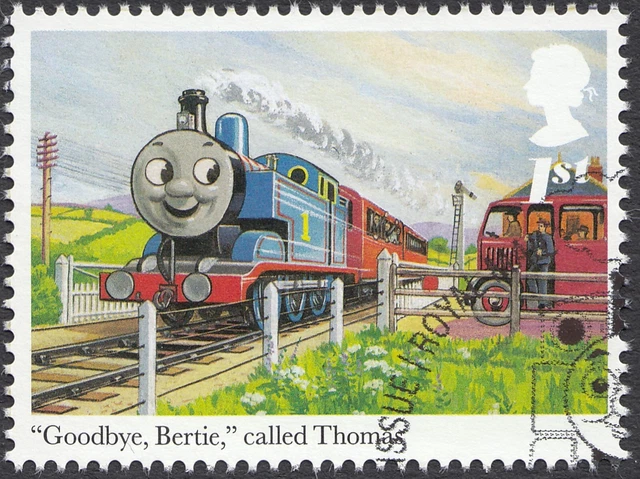 THOMAS THE TANK Engine and Bertie illustrated on 2011 fine used GB ...