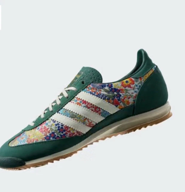 ADIDAS ORIGINALS SL 72 OG x Liberty London Shoes Collegiate Green ...