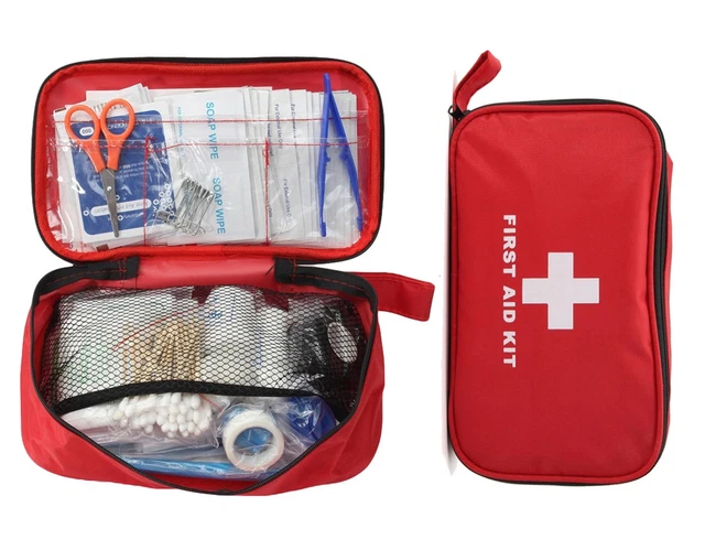 FIRST AID EMERGENCY Medical Travel Kit For Motorcycle Yamaha Honda ...