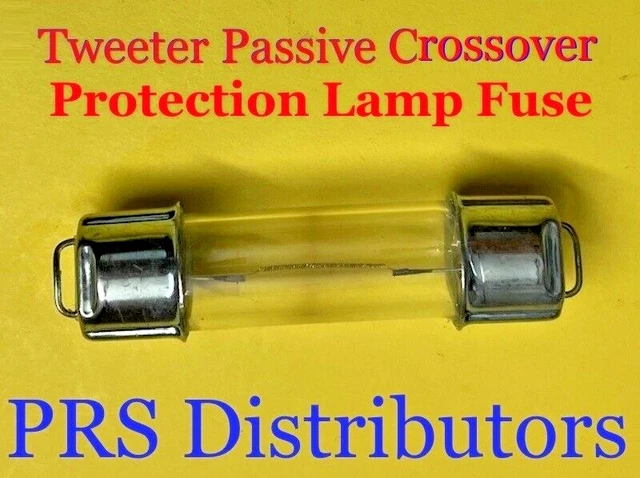 SPEAKER CROSSOVER Tweeter Passive Protection Lamp Bulb Fuse $7.50 ...
