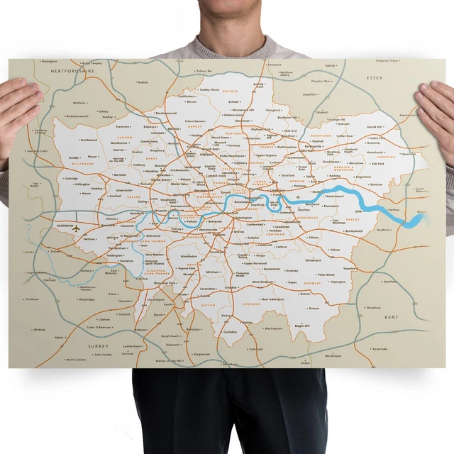 Boroughs Of London Map Boroughs Of London Map