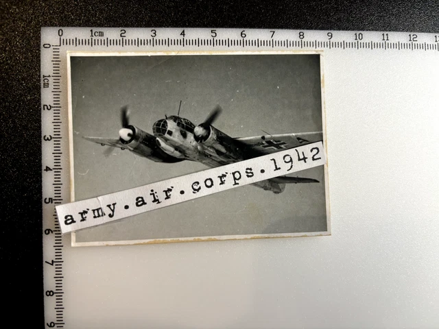 WW2 REPRO PHOTO Foto German Luftwaffe Flugzeug Junkers Ju 88 Winter ...