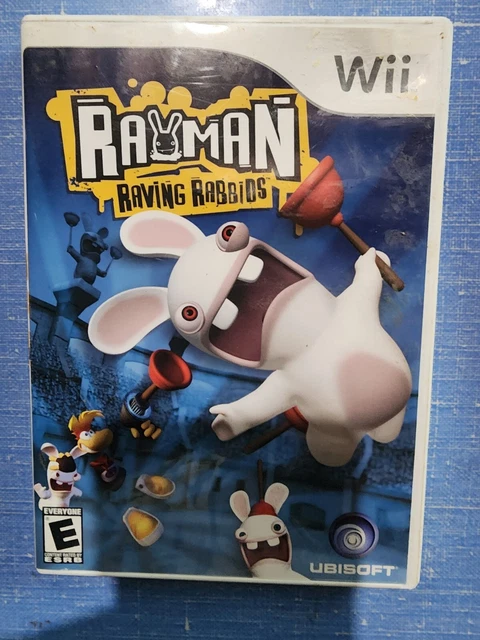 RAYMAN RAVING RABBIDS Nintendo Wii Game & Case Tested £6.67 - PicClick UK