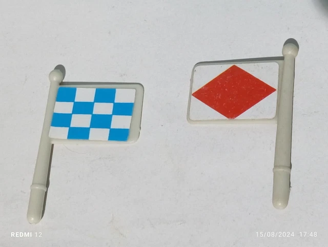 PLAYMOBIL BANDERINES PIRATAS Ref 3385 3542 3550 3546 Barco Pirata ...